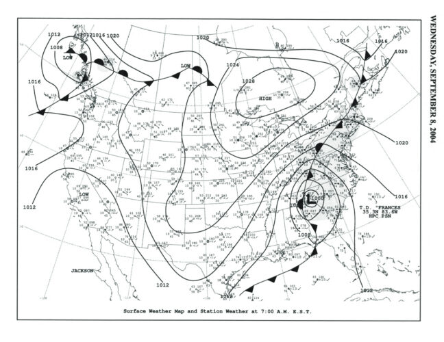 How to Read a Surface Weather Map - Grit